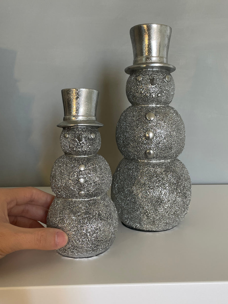 Snowmen in Silver - Set – TS8 Deco